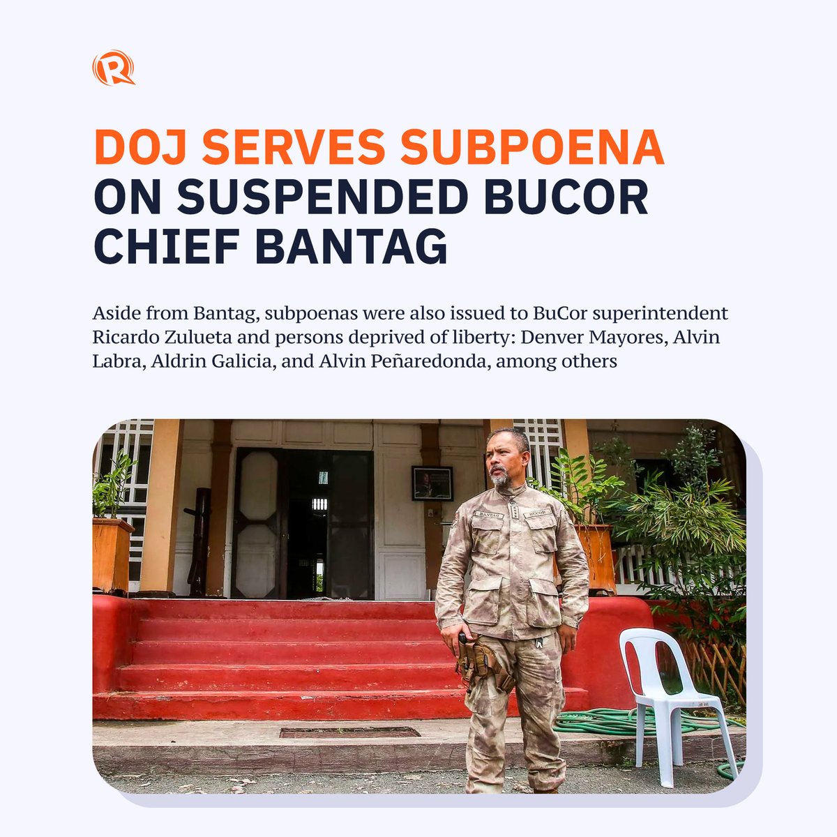 The Department of Justice served a subpoena on suspended Bureau of ...