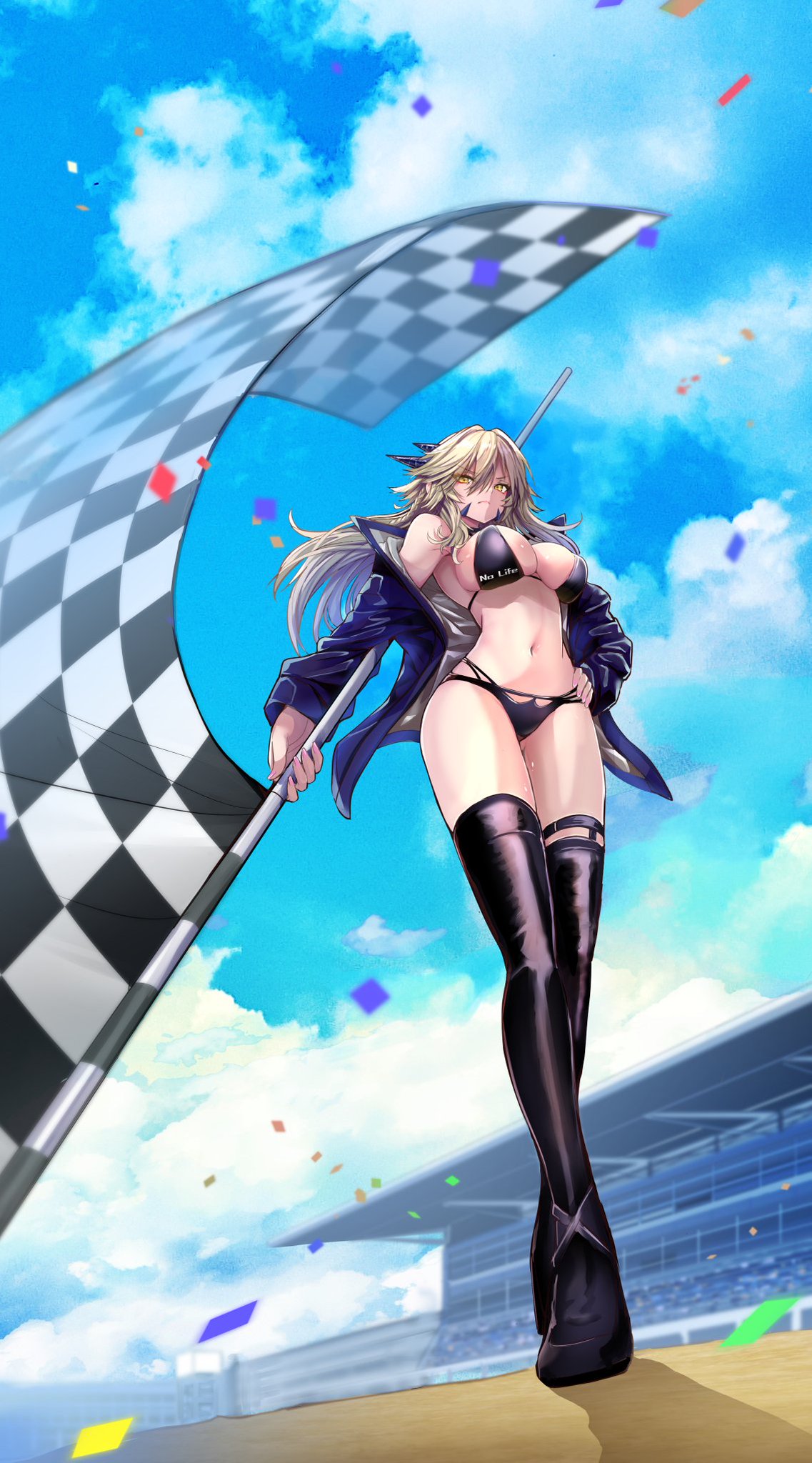 Daily FGO FanArt on Twitter: "Artoria Lancer Alter #FGO #FateGO https ...