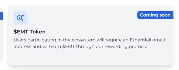 Coincuddle.eth"(💙,🧡)"🛸"coincuddle.lens" on Twitter: "อันนี้จากทาง หน้าเวบของ Ethermail ...