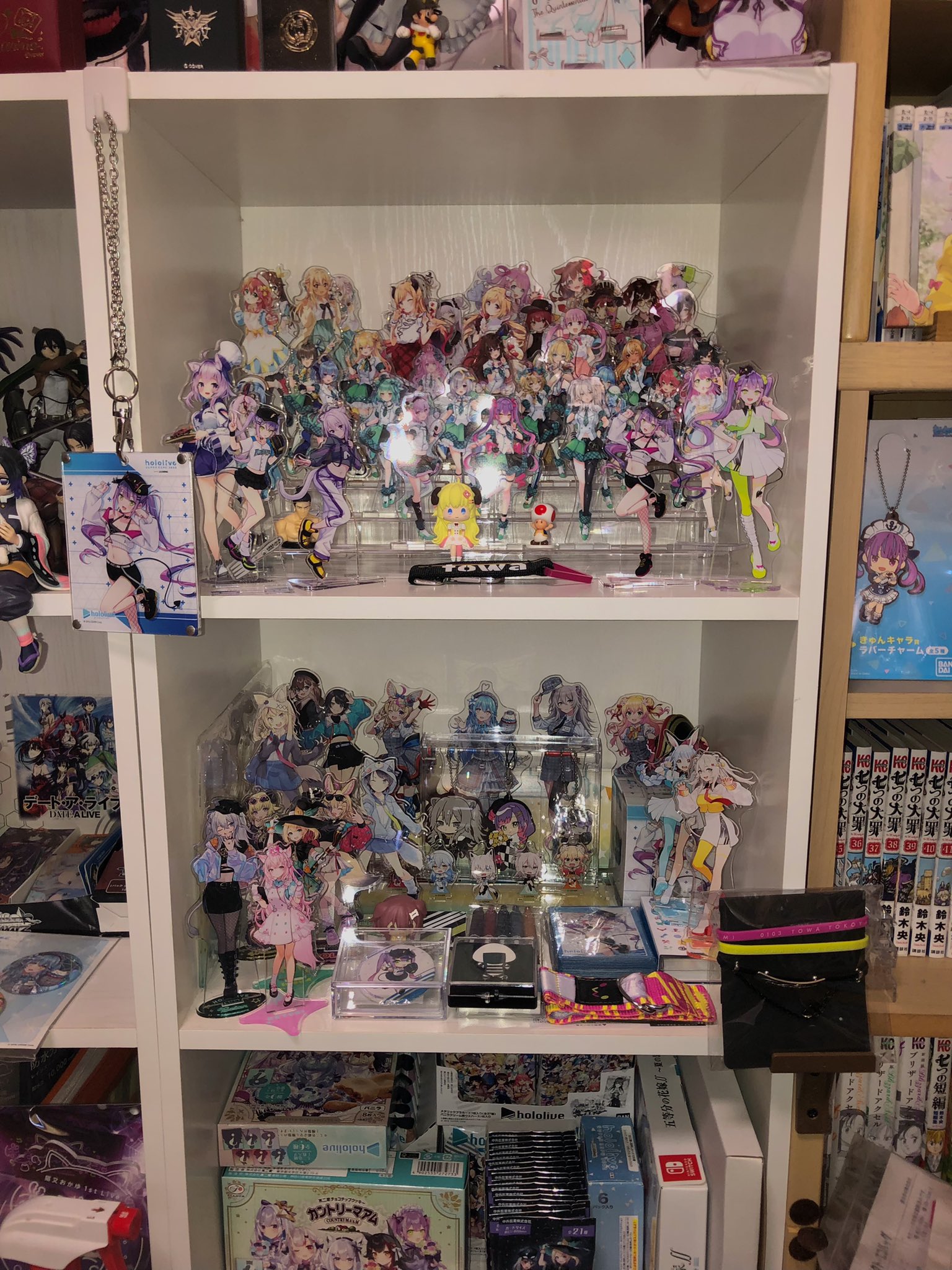 himmel.👾🫶🍙 Hololive fan🫶 on Twitter: "@tokoyamitowa 僕はこんな感じにカインズのカラーボックス使ってます https://t.co ...