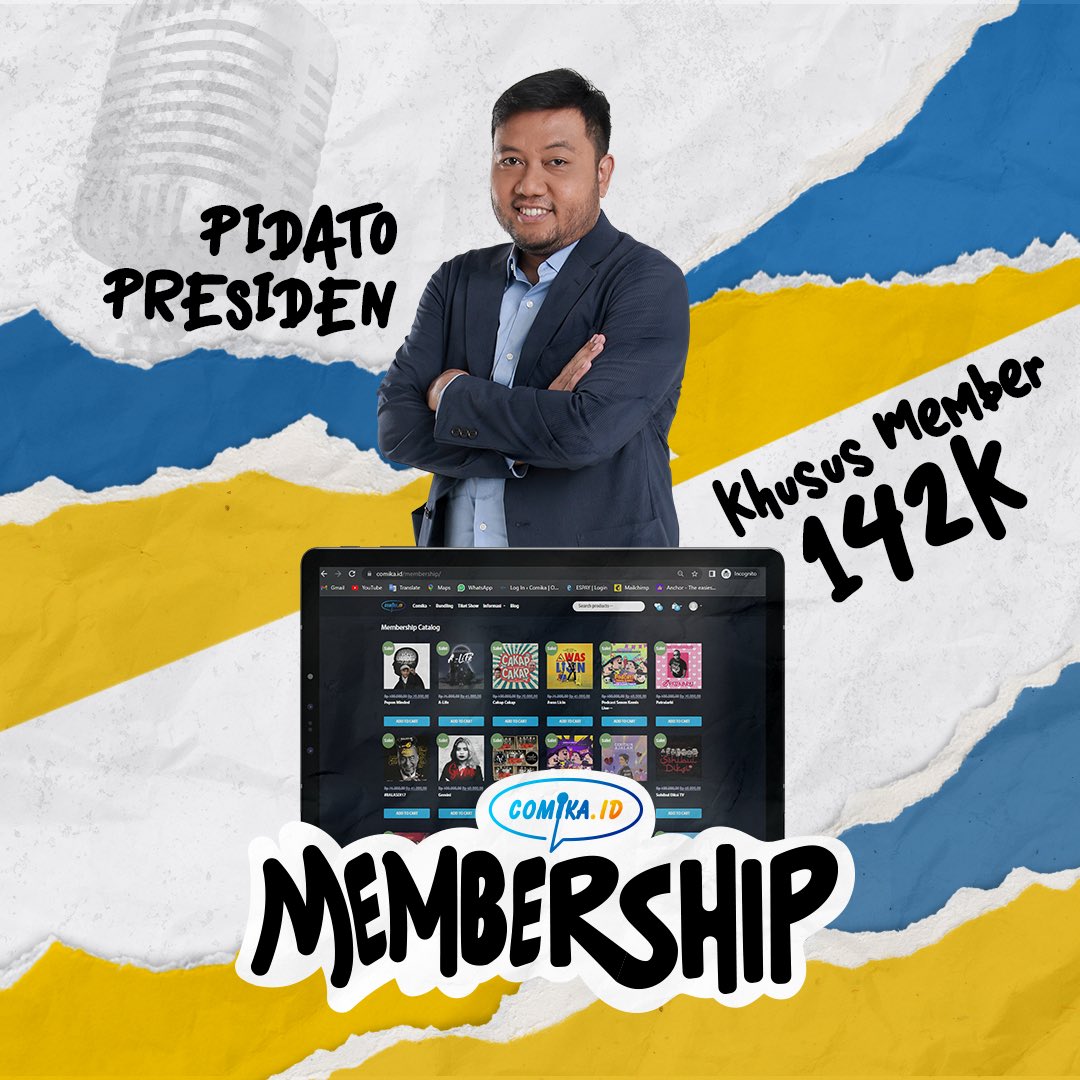 Video Stand-Up Comedy Indonesia on Twitter: "Harga spesial member untuk video digital talent ...