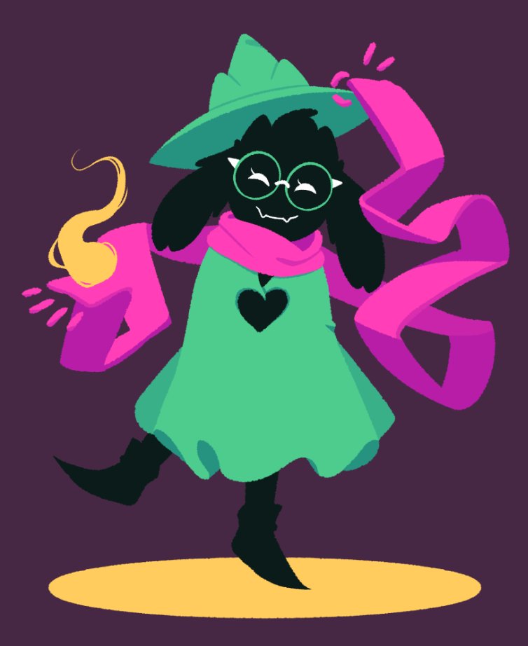 daily ralsei on Twitter: "(wip) ralsei is the"