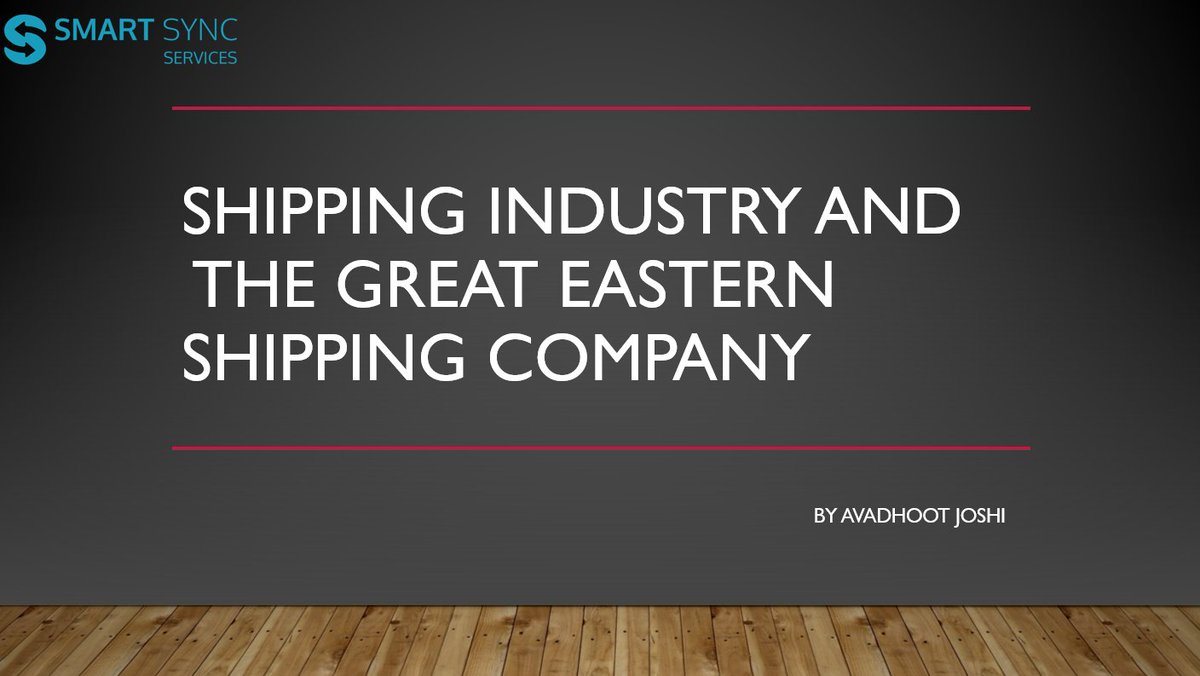 MissioN SMILE 16th Webinar GE Shipping by @AvadhootJoshi4 A MissioN ...