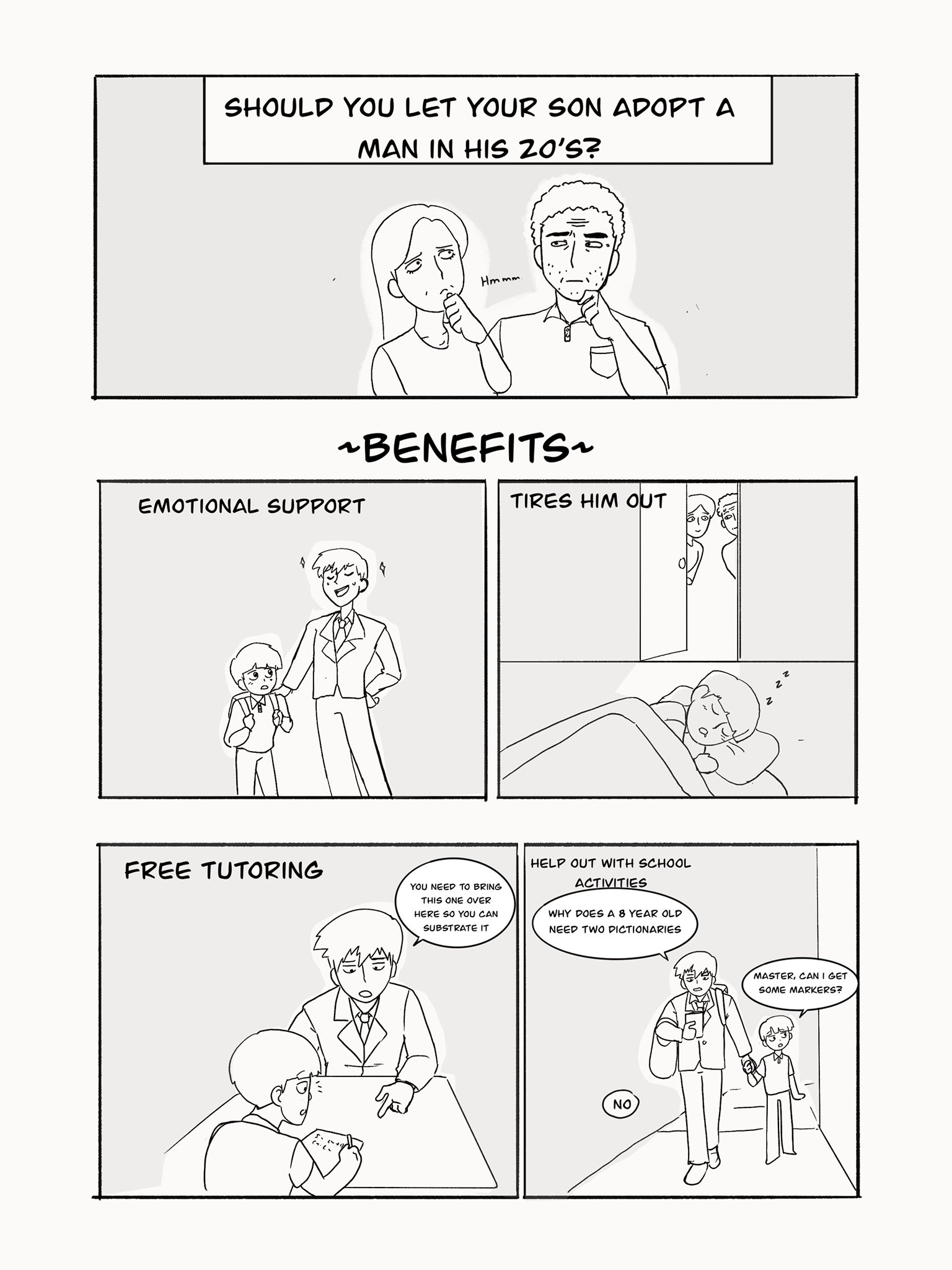 IDLE NOVA💫COMMS OPEN on Twitter: "I refuse to believe mob’s parents are uninterested in their ...