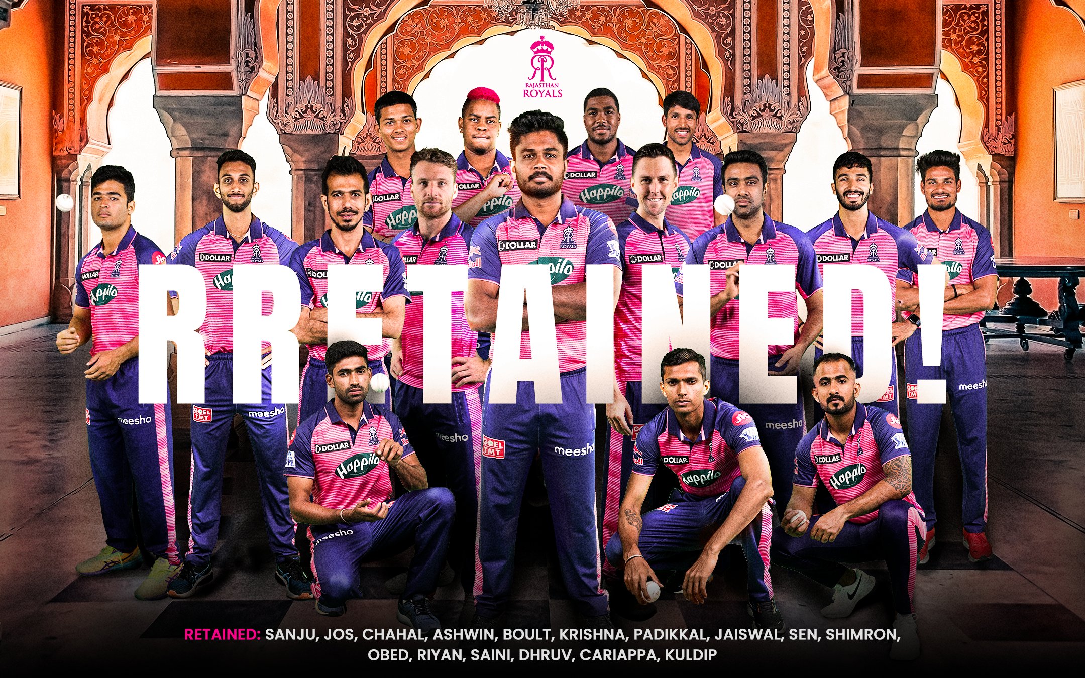 RR Team 2025 Players list (राजस्थान रॉयल्स खिलाड़ी लिस्ट) RR Team 2025 Players list (राजस्थान रॉयल्स खिलाड़ी लिस्ट)