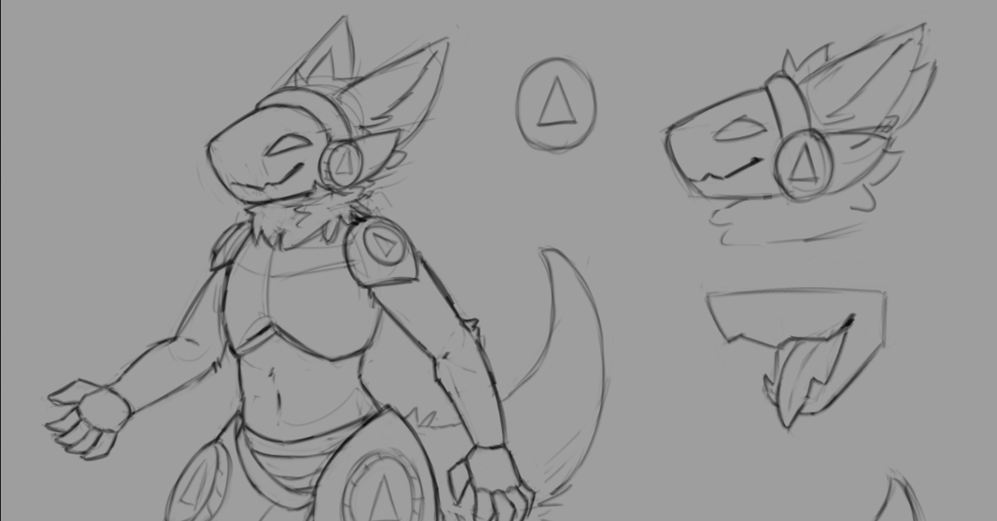 AlbaFox on Twitter: "I'm currently on a project of making some F2U fullbody protogen bases (im ...