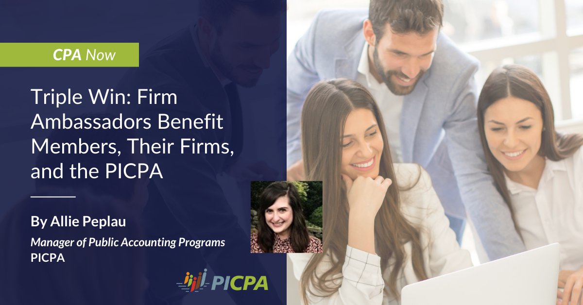 PICPA on Twitter: "In a recent blog, Allie Peplau, manager of public accounting programs at ...