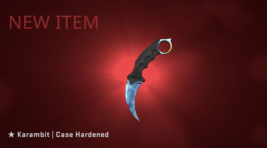 Karambit Case Hardened