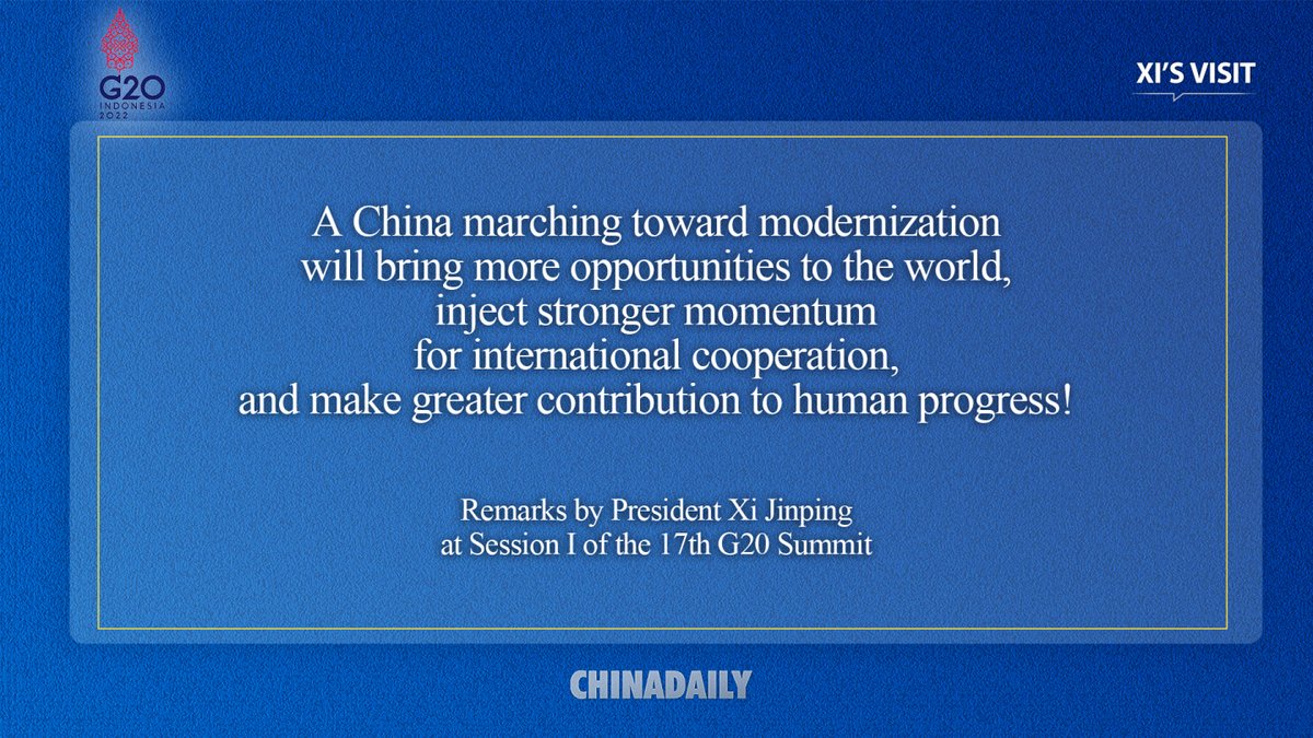 Remarks By President Xi Jinping At Session I Of The 17th G20 Summit