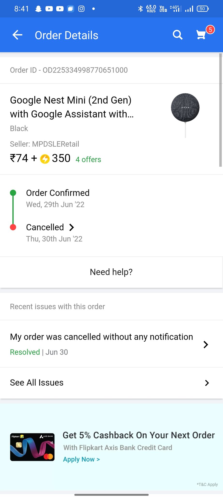 Bhuvanesh on Twitter: "@hanshgoyal @Ishansharma7390 @499 I ordered it for 74 lol. But they ...