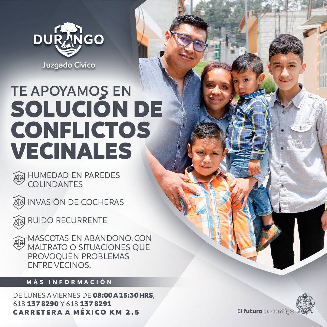 Juzgado Cívico Durango Capital (@juzgados_dgo) / Posts / X
