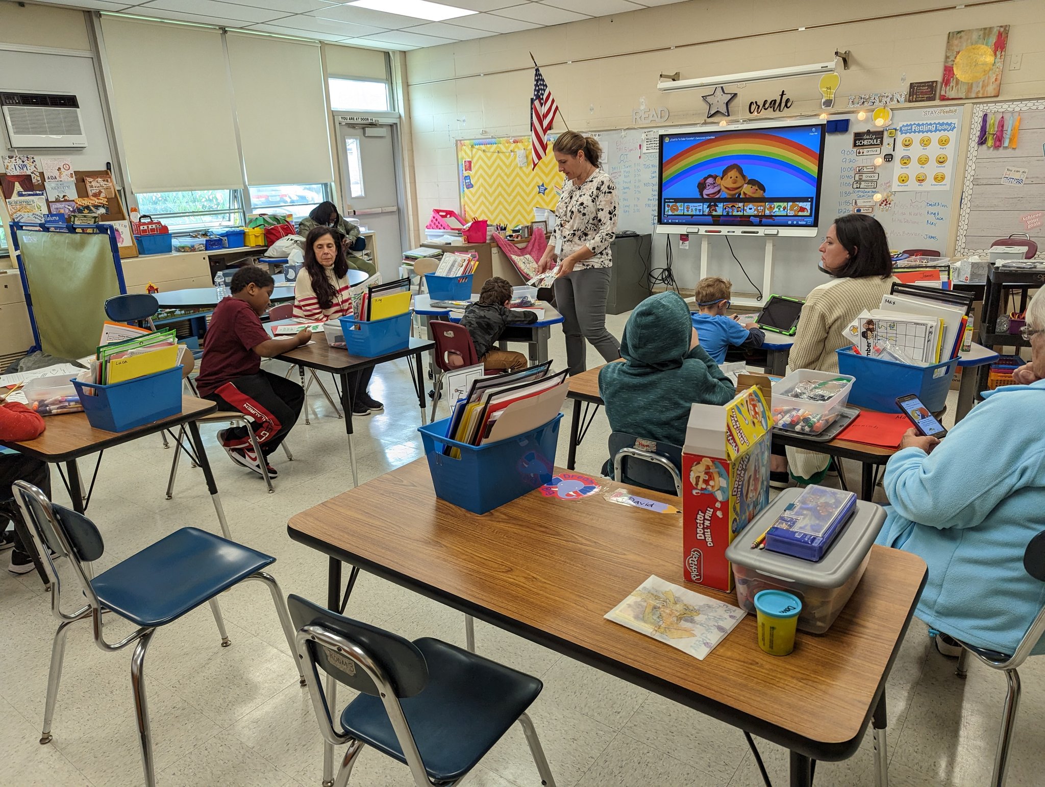 American Elementary School Classroom