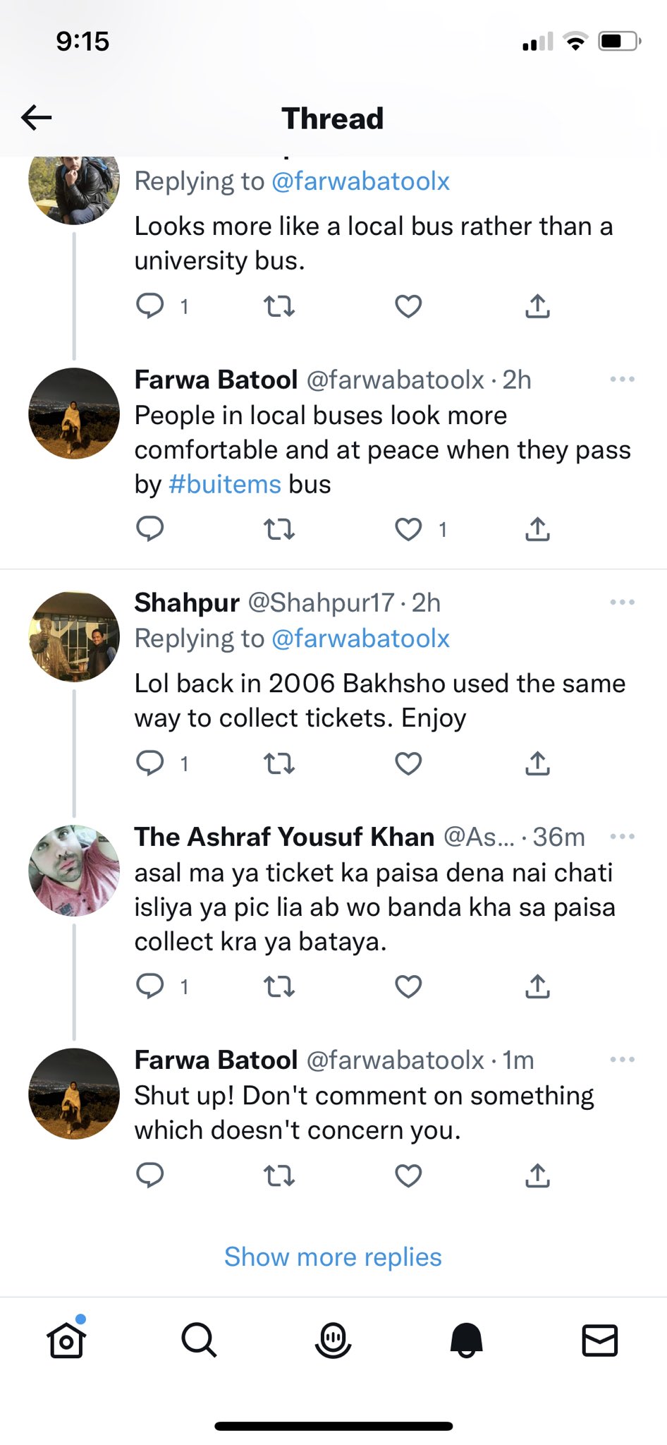 Farwa Batool on Twitter: "@Shahpur17 @AshrafTweetss It was for him he deleted his comment https ...