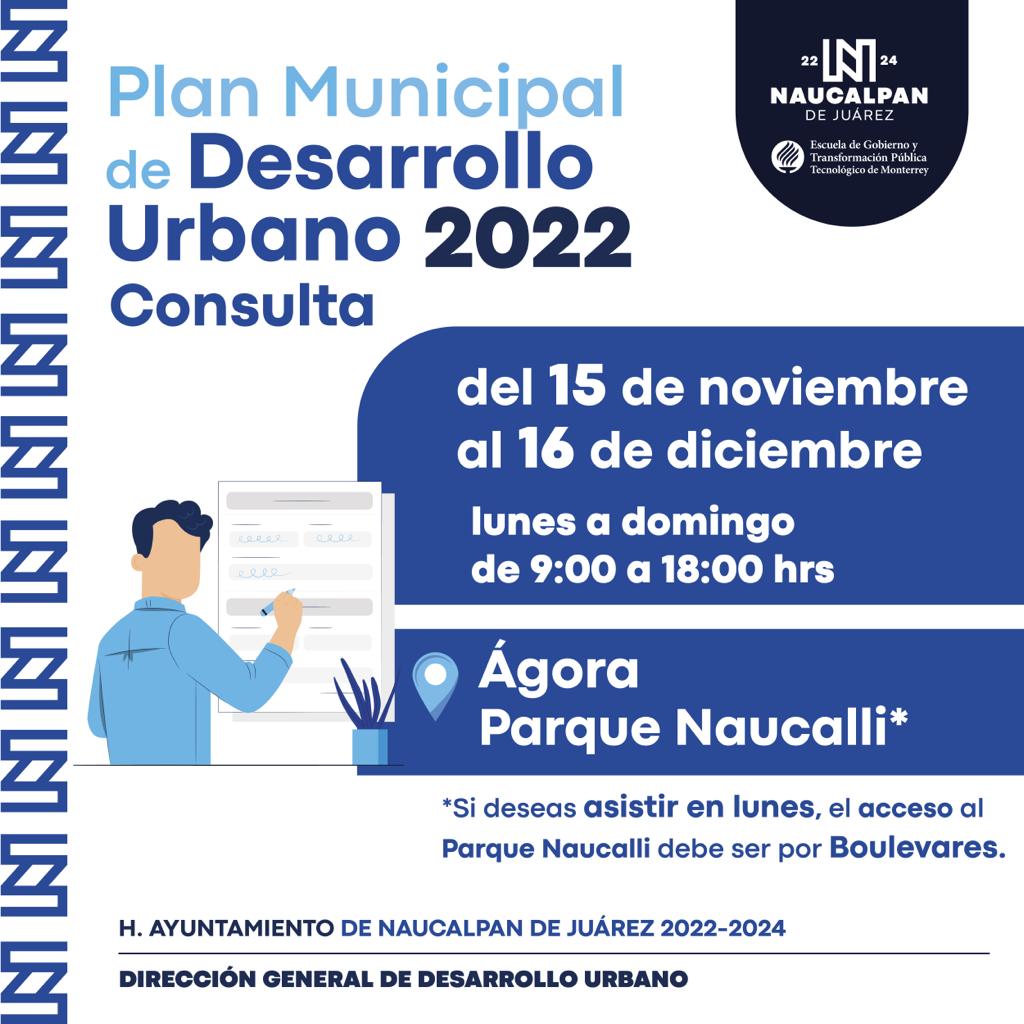 Gobierno Municipal de Naucalpan on Twitter: "🏙️ El Plan Municipal de Desarrollo Urbano es el ...
