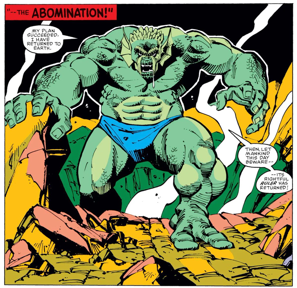 Marvel Daily Art on Twitter: "While Bruce is agonizing about whether or not to repeat his ...