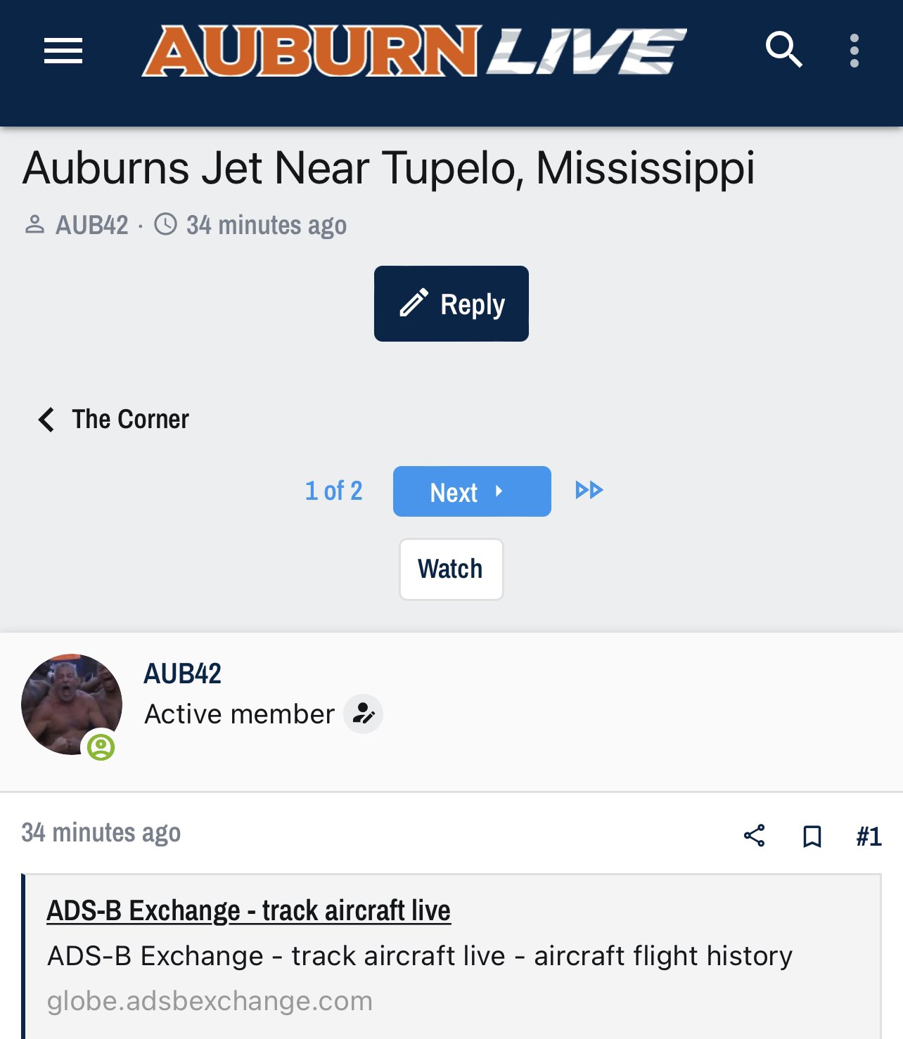 Message Board Geniuses on Twitter: "🚨FLIGHT TRACKER ALERT 🚨 #Auburn’s plane is near Tupelo ...