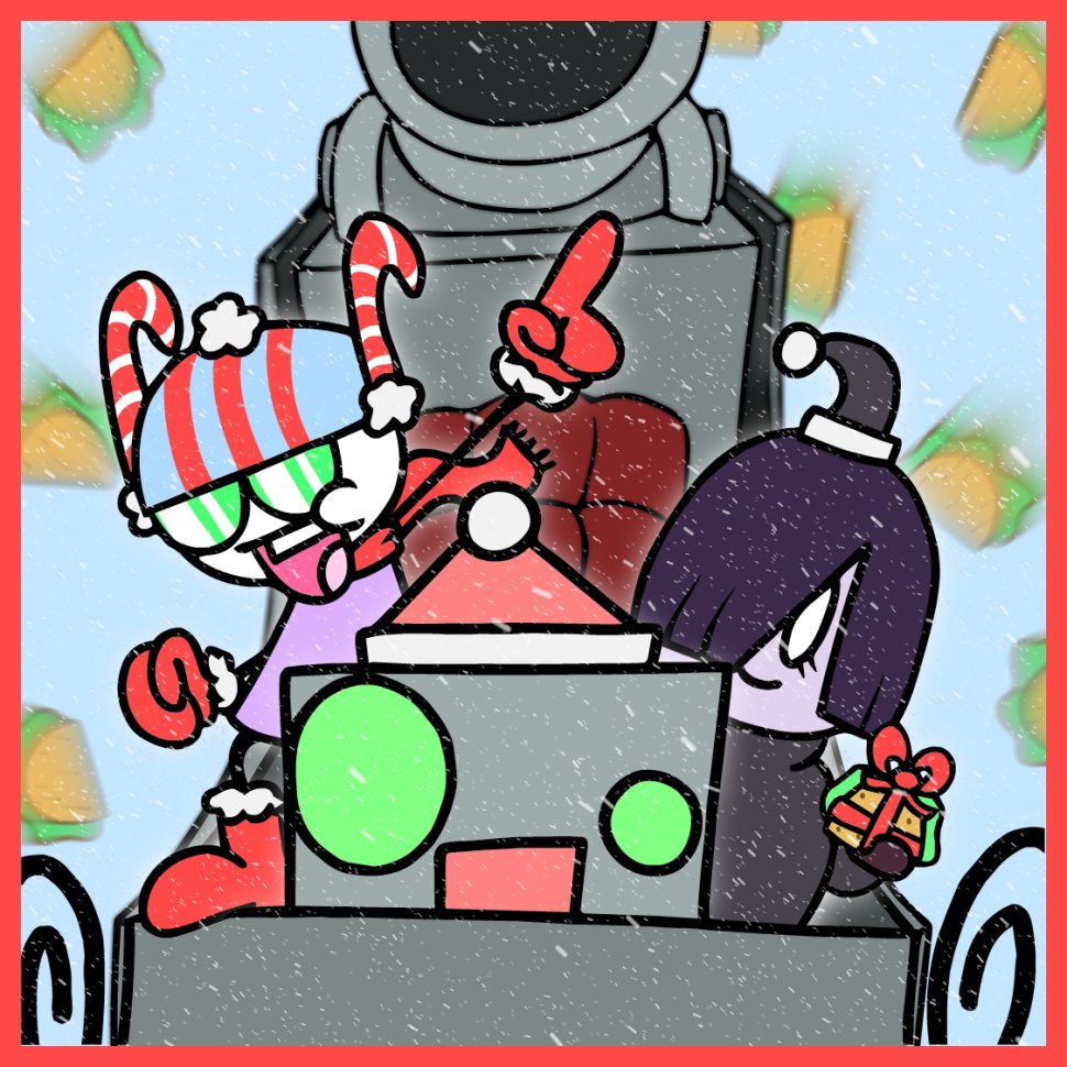 Cute Animated Tacos For Its Raining Tacos