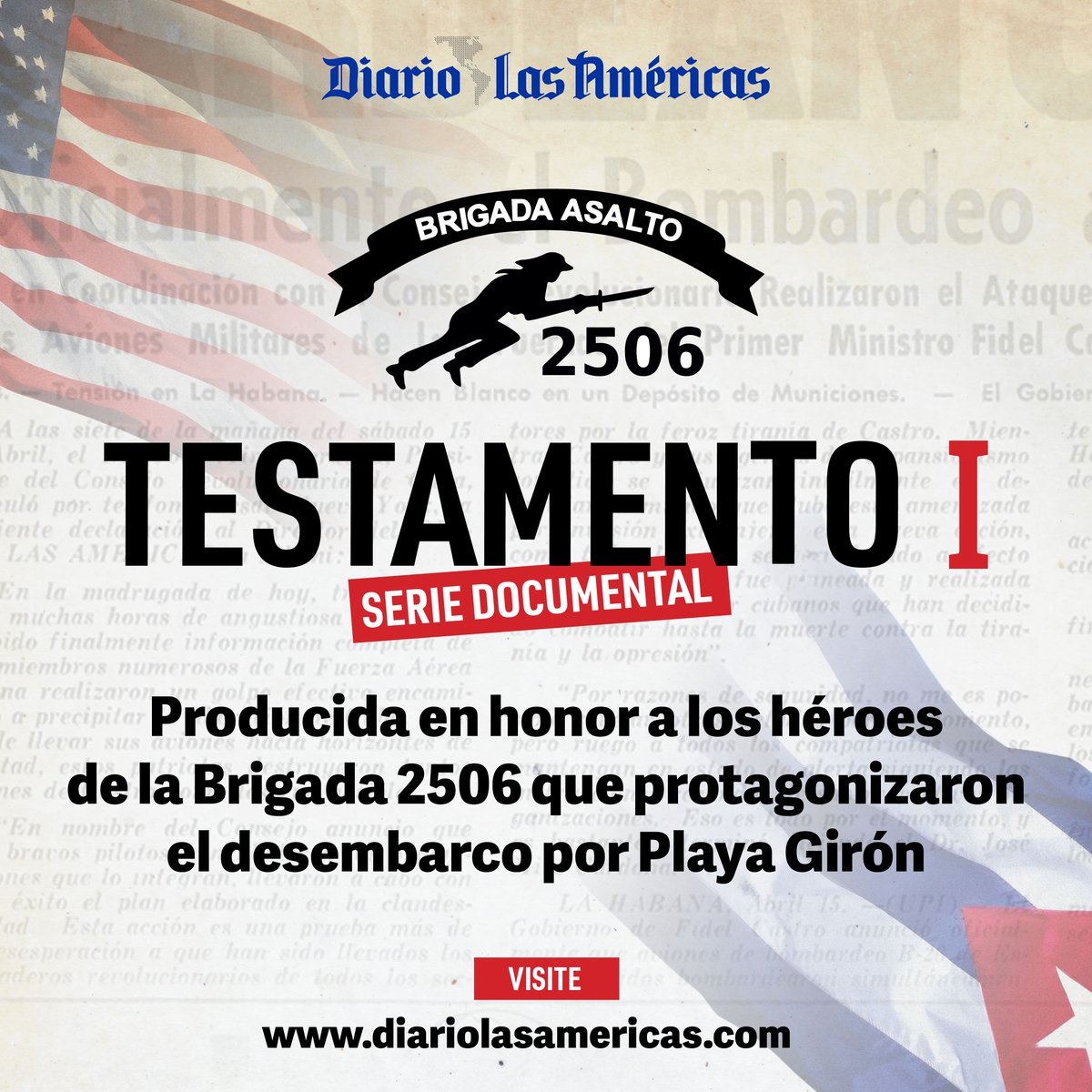 Lo invitamos a disfrutar de Testamento, una serie documental producida ...