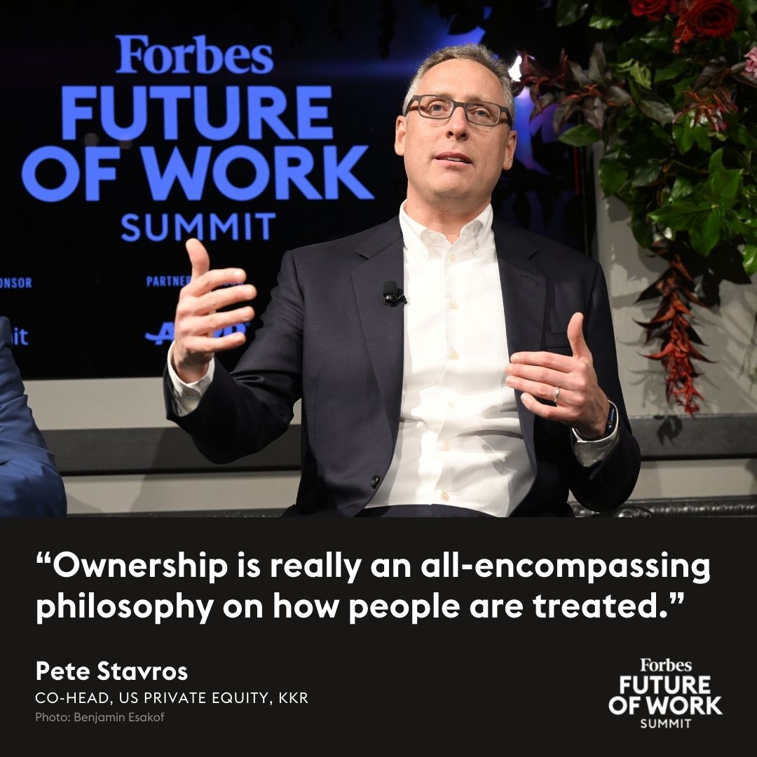 Pete Stavros, Co-Head of U.S. Private Equity at KKR, speaks about what ...