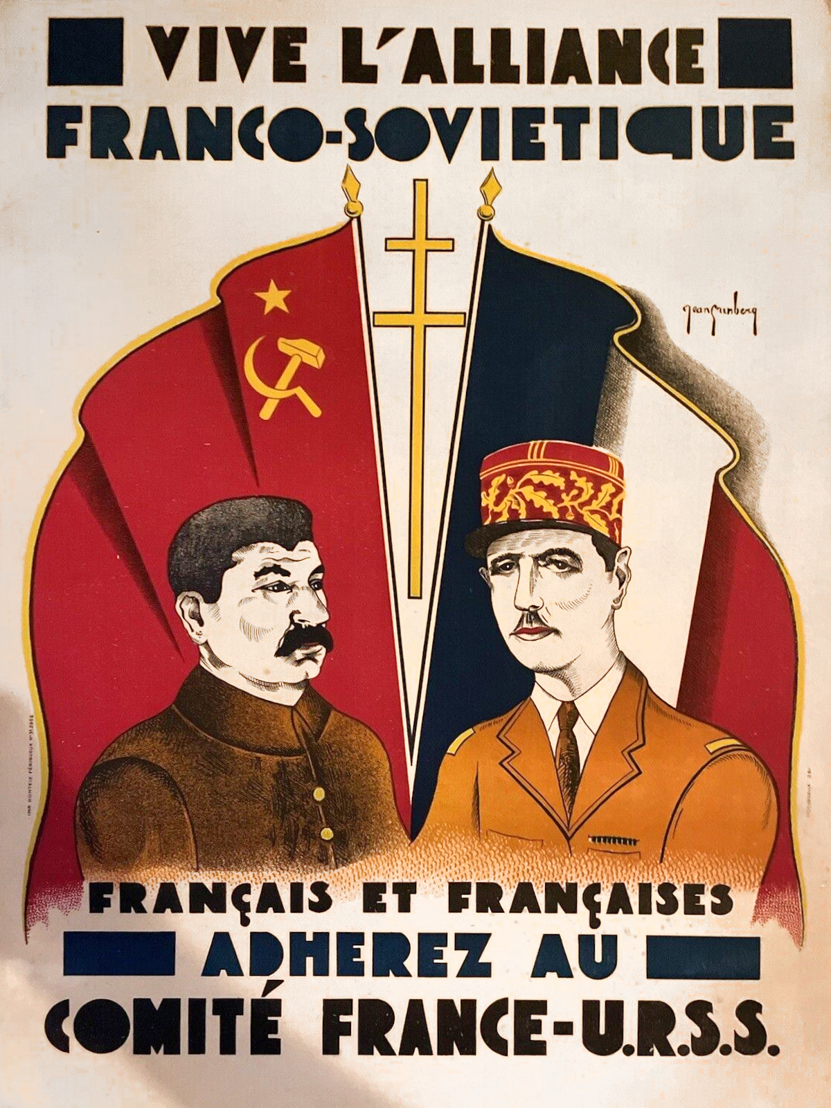 Propagandopolis on Twitter: "'Long live the Franco-Soviet alliance ...