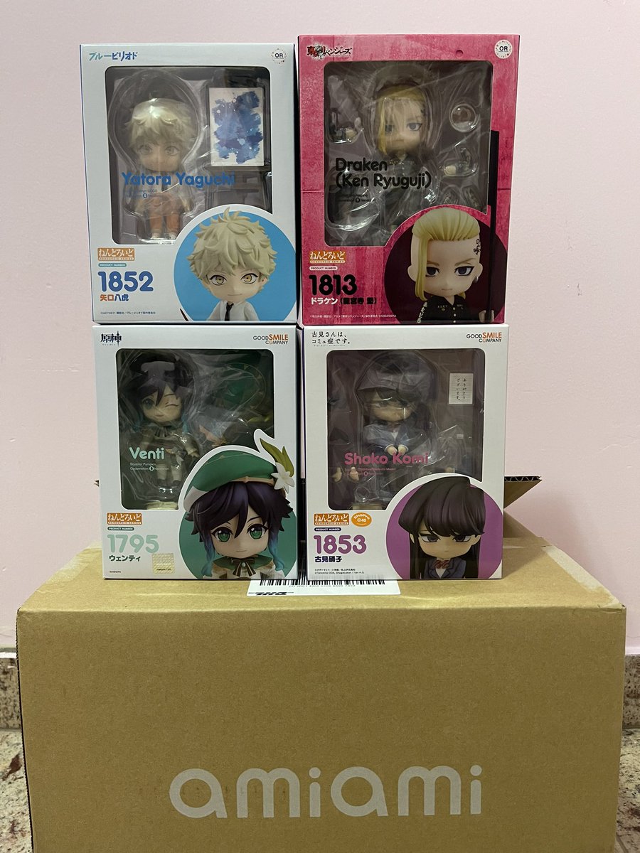 AmiAmi English on Twitter: "RT @tjgb_: my october order from @AmiAmi_English thank you so much🤍"
