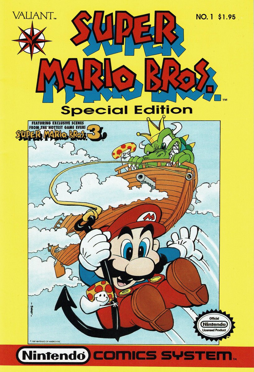 Valiant Comics - Super Mario Bros. Special Edition number 1 (1990 ...