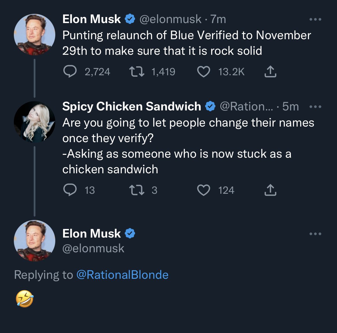 Spicy Chicken Sandwich On Twitter I Didnt Expect Anything Less Than