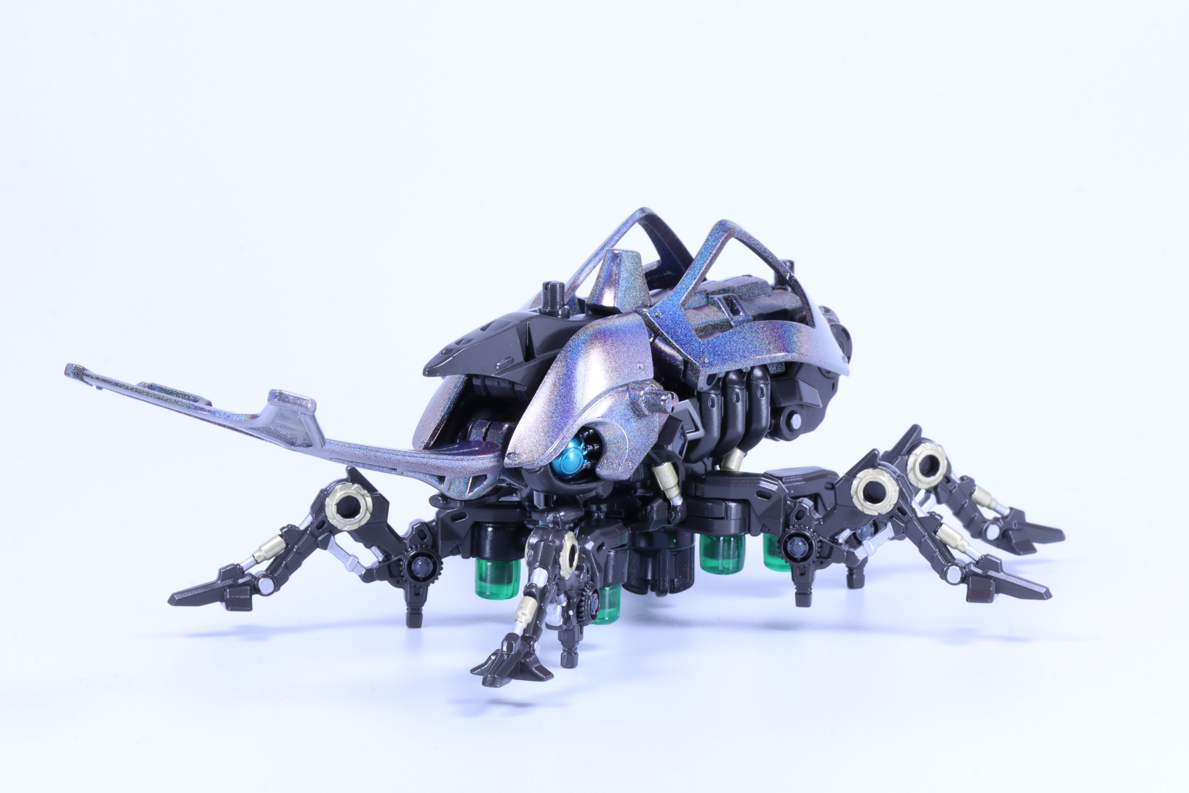 風雲@ふうんきゅ on Twitter: "ZW03 カブター：ホログラム 完成 ガイアノーツ：メタリックプリズムホログラム使ってみたけど綺麗だね～ 今日あたりに届くガンダムマーカーEX 月光 ...