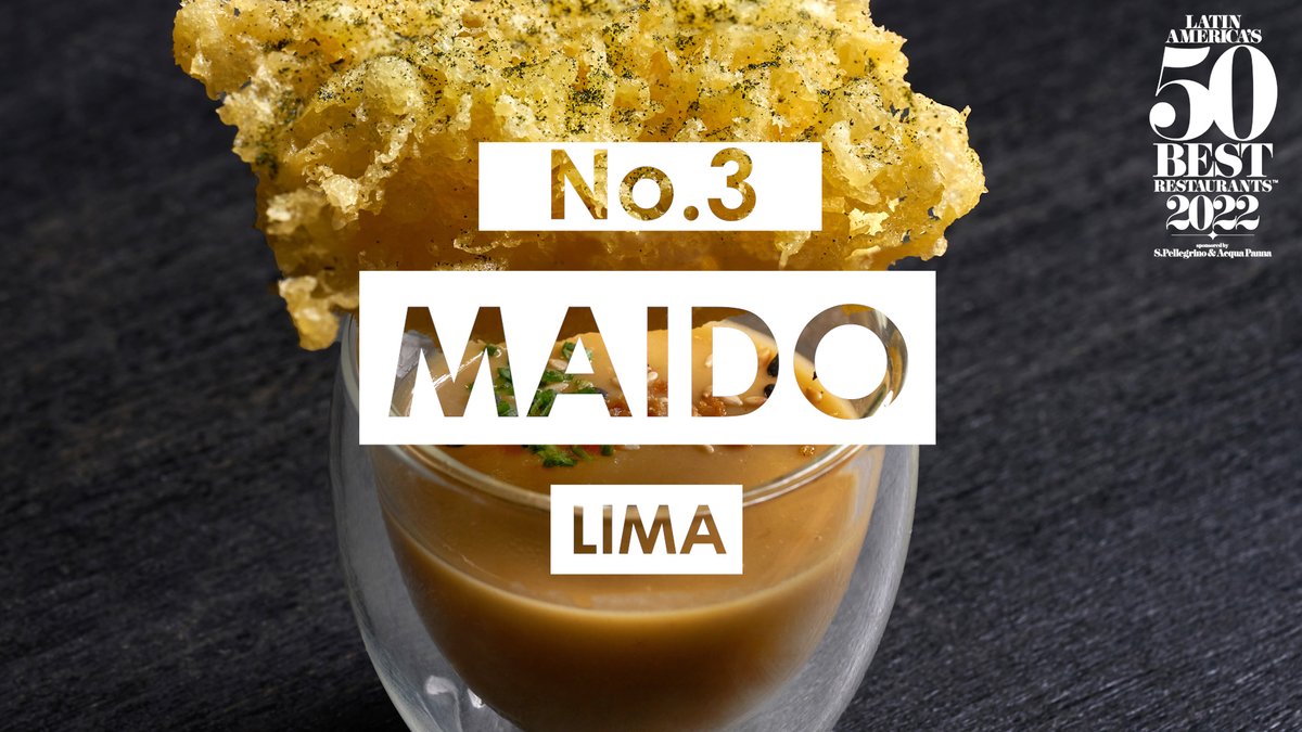 The World's 50 Best on Twitter: "No.3 is Maido in #Lima! Chef Mitsuharu Tsumura brings together ...