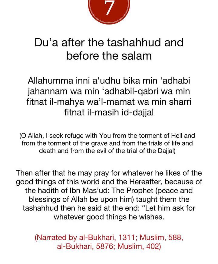 HOW to make Dua During sallah....👇 - Thread from sadiq_TamTe_🐦 @sadiq_tamte - Rattibha