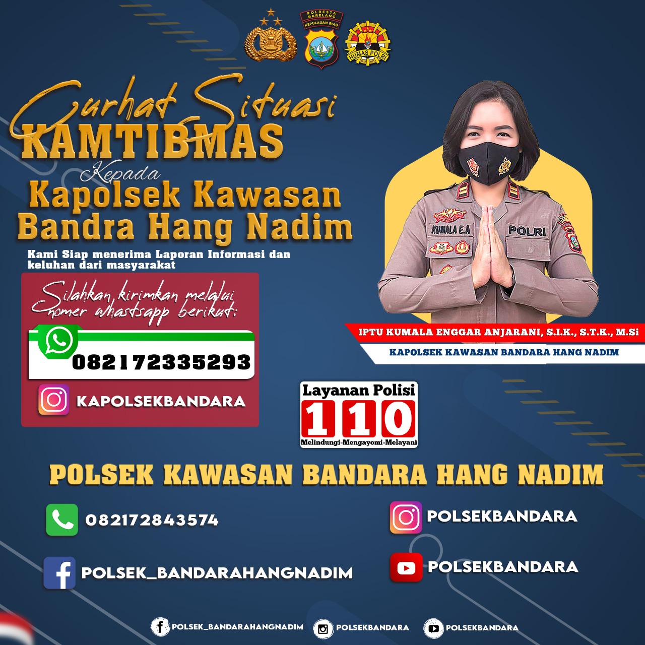 Polsek Bandara Hang Nadim (@PolsekBandara1) / Twitter