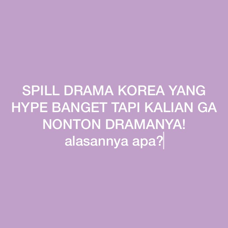K-Drama Menfess on Twitter: "•kdm• ayoo buat seru seruan aja, kalian drama apa guys? https://t ...
