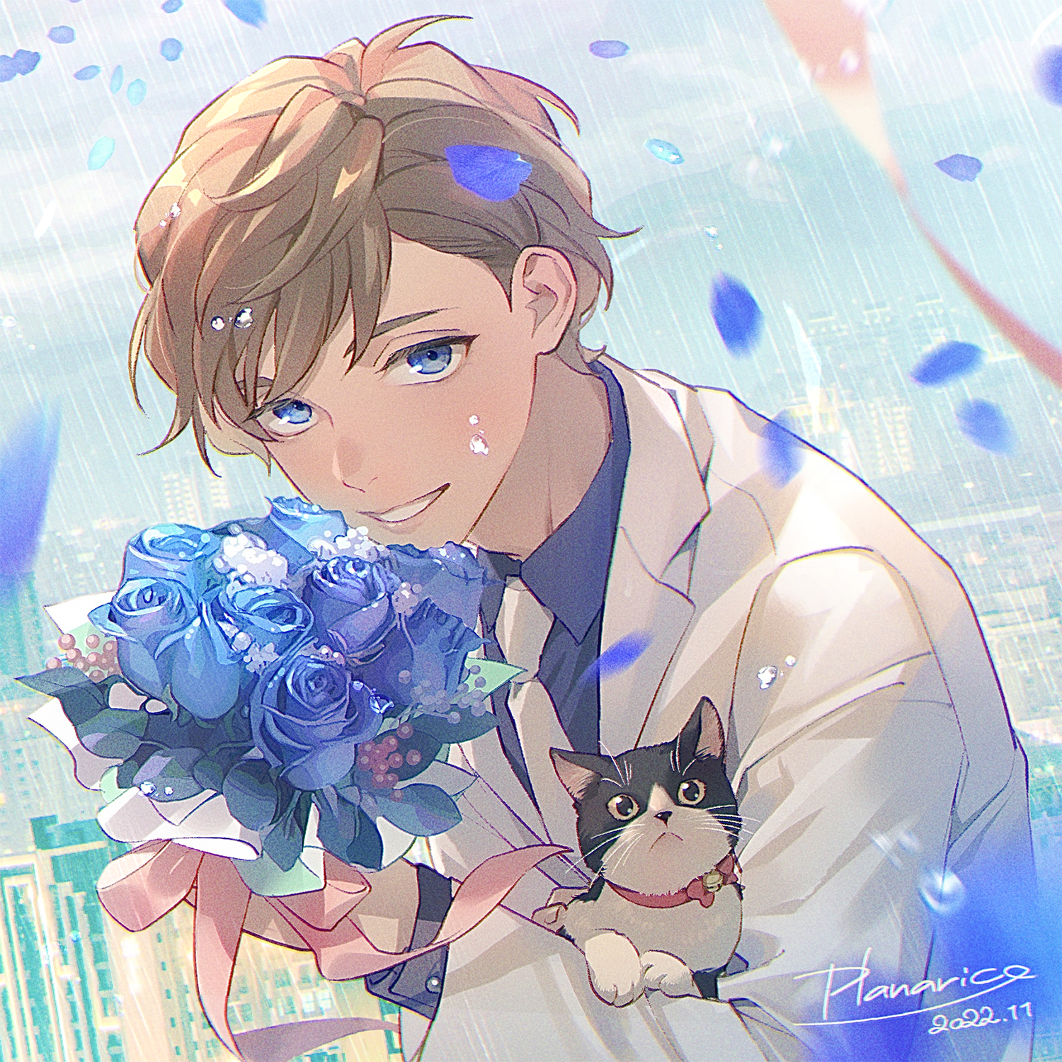 ぷらなりこ on Twitter: "#パラライゲーム化 お祝いイラスト #TCW それぞれのアップ載せておきます🐈‍⬛ 優しい雨を教えてくれるTCWありがとう…の気持ちで描きました。 #パラ ...