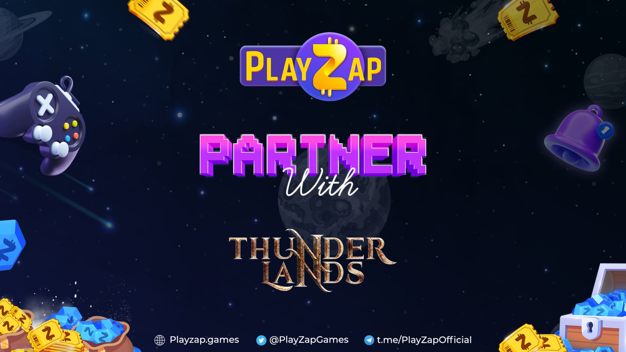 PlayZap on Twitter: "PlayZap Games is thrilled to partner with @Thunder_Lands_, a game that ...