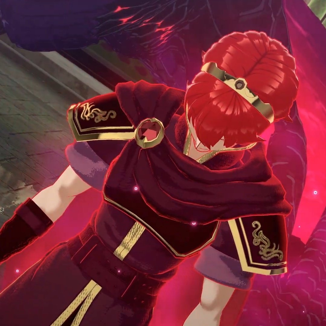 Øscar #FE on Twitter: "If Emblem Marth's hair color turns red on the villain's side, does Emblem ...