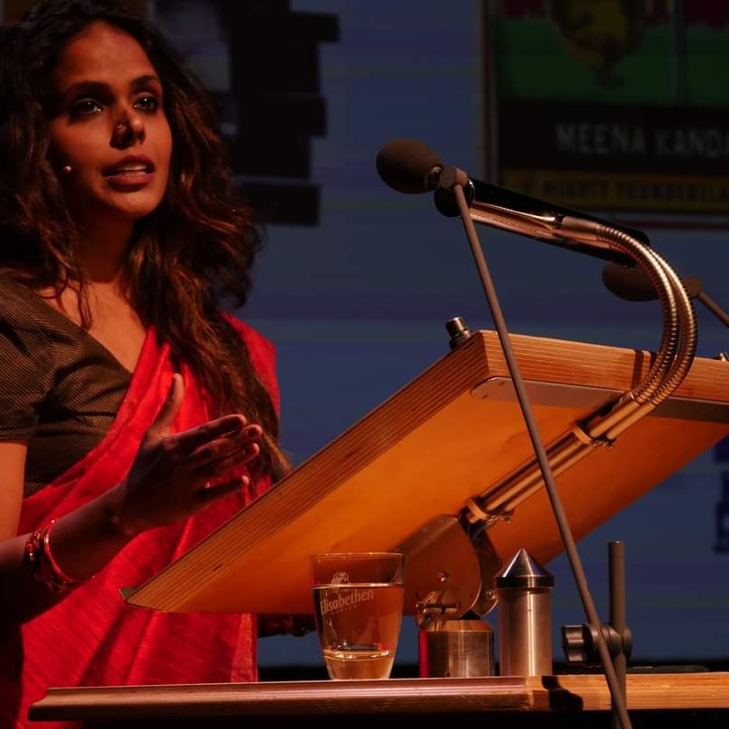 Meena Kandasamy on Twitter: "My acceptance speech is available here, in German translation https ...