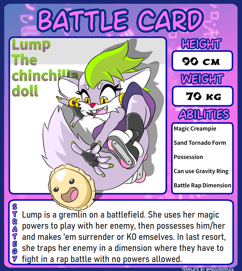 CarotoWeasel on Twitter: "@providedduck Here is Lumpy :D https://t.co/VmKlTcJikR" / Twitter