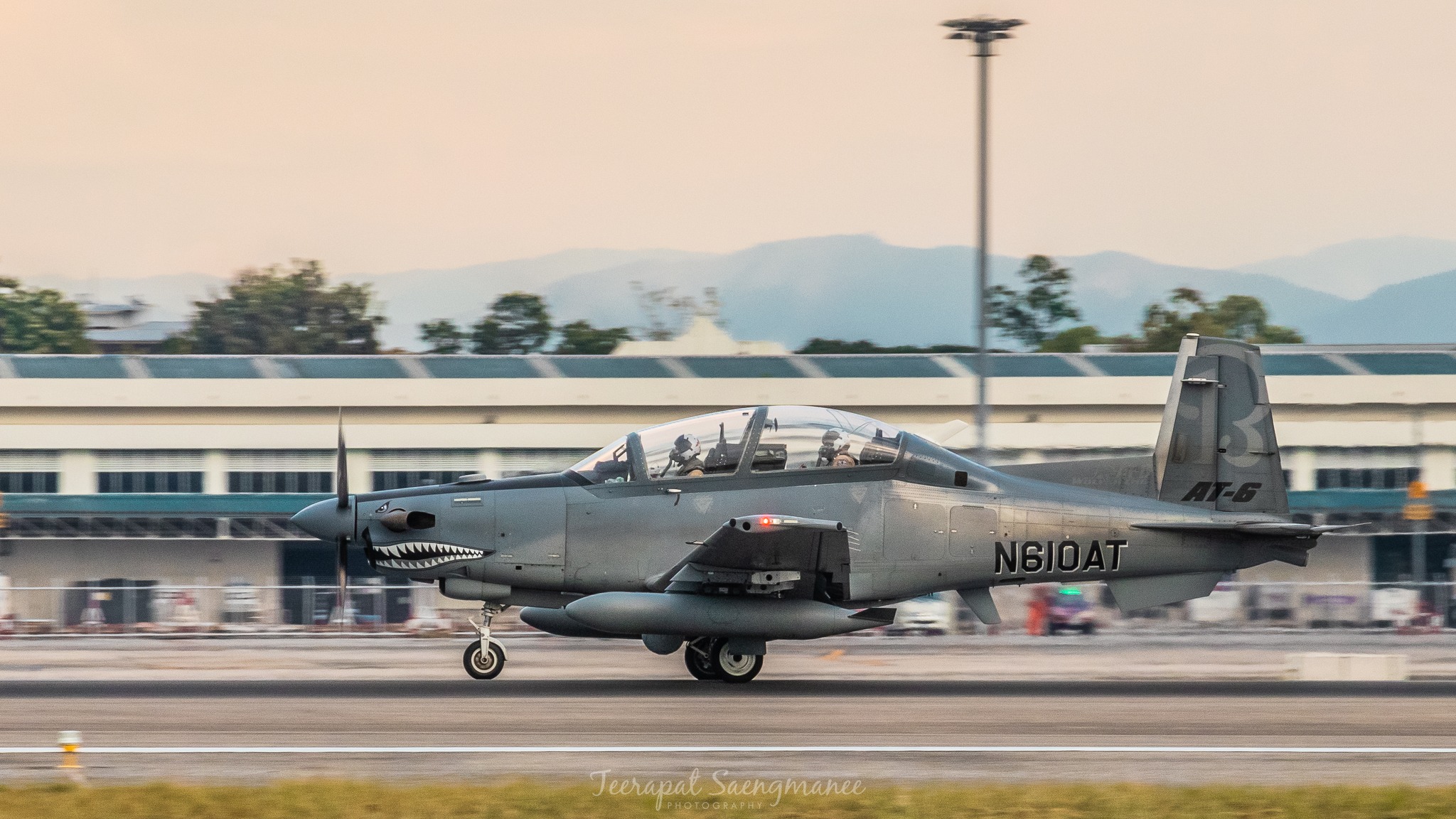 AAG_th on Twitter: "🇹🇭🇺🇸AAG_th บันทึกประจำวัน: เครื่องบินโจมตีและฝึก AT-6E #Wolverine สหรัฐฯ ...