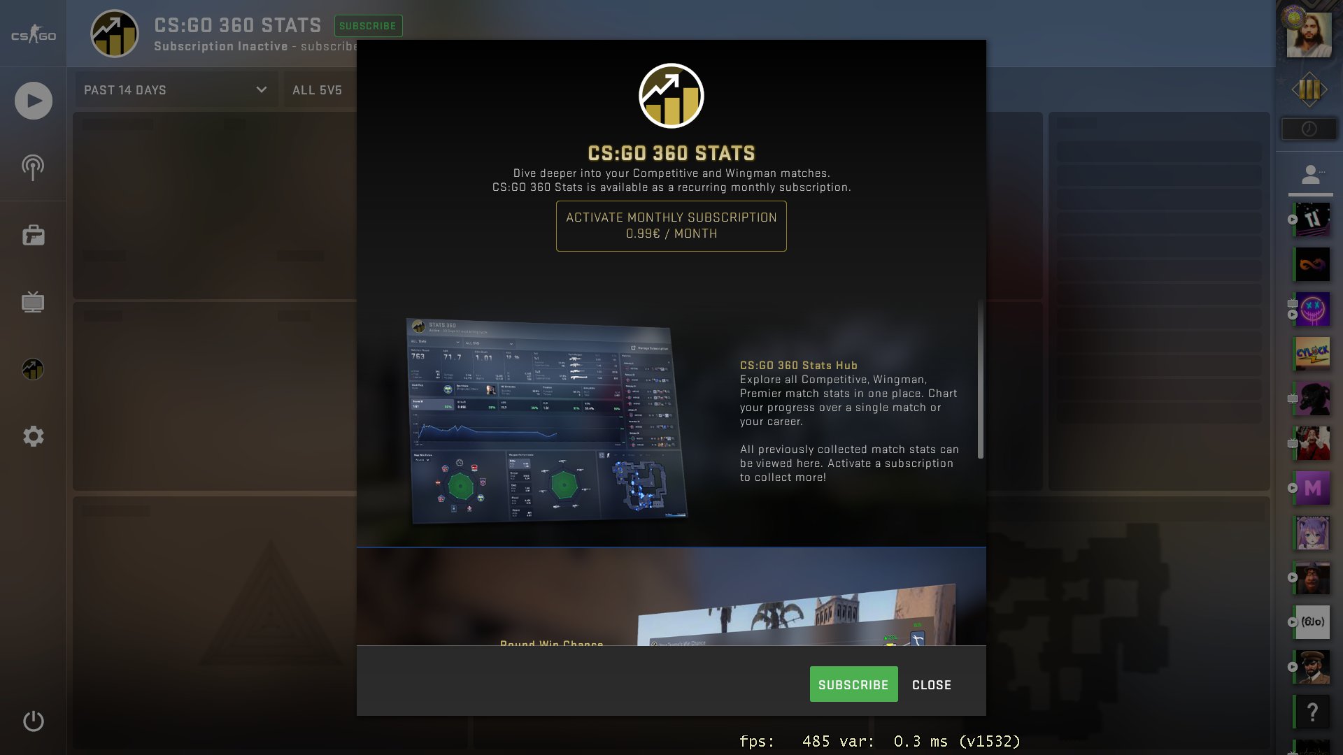 Kwaxxi 🤝 on Twitter: "I'd rather subscribe to a dude's onlyfans than to CSGO 360 Stats https://t ...