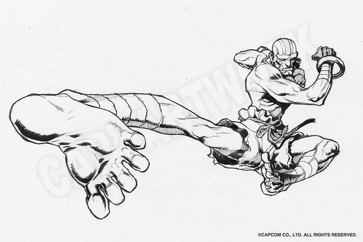 カプコン公式 CAP’ARTWORK on Twitter: "身長176cm（可変！）体重48kg（可変！！）本日11月22日は、孤高のヨガ戦士こと「ダルシム」の誕生日です（SHOEI）# ...