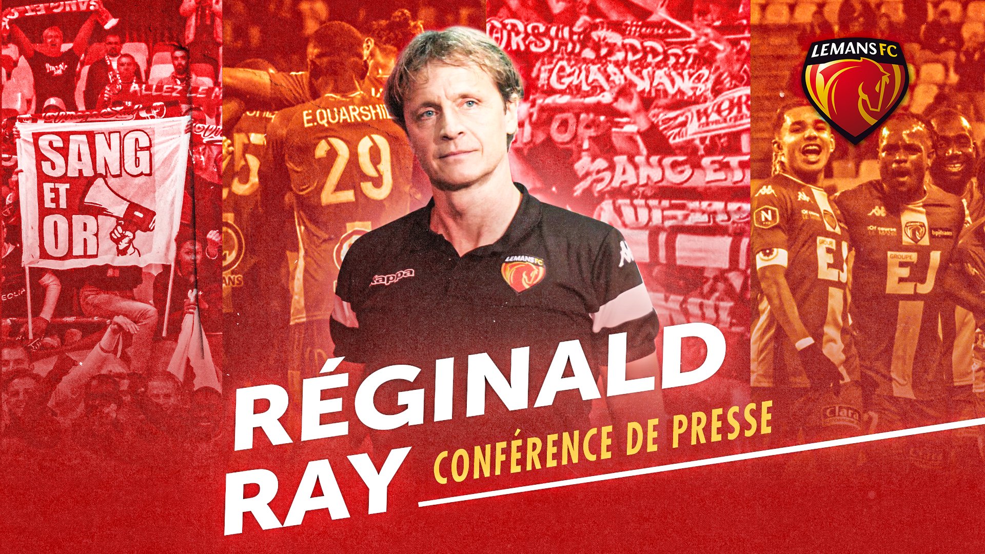 LE MANS FC on Twitter: "🗣️🎙 #LiveTweet Conférence de presse de Réginald Ray, en présence du ...