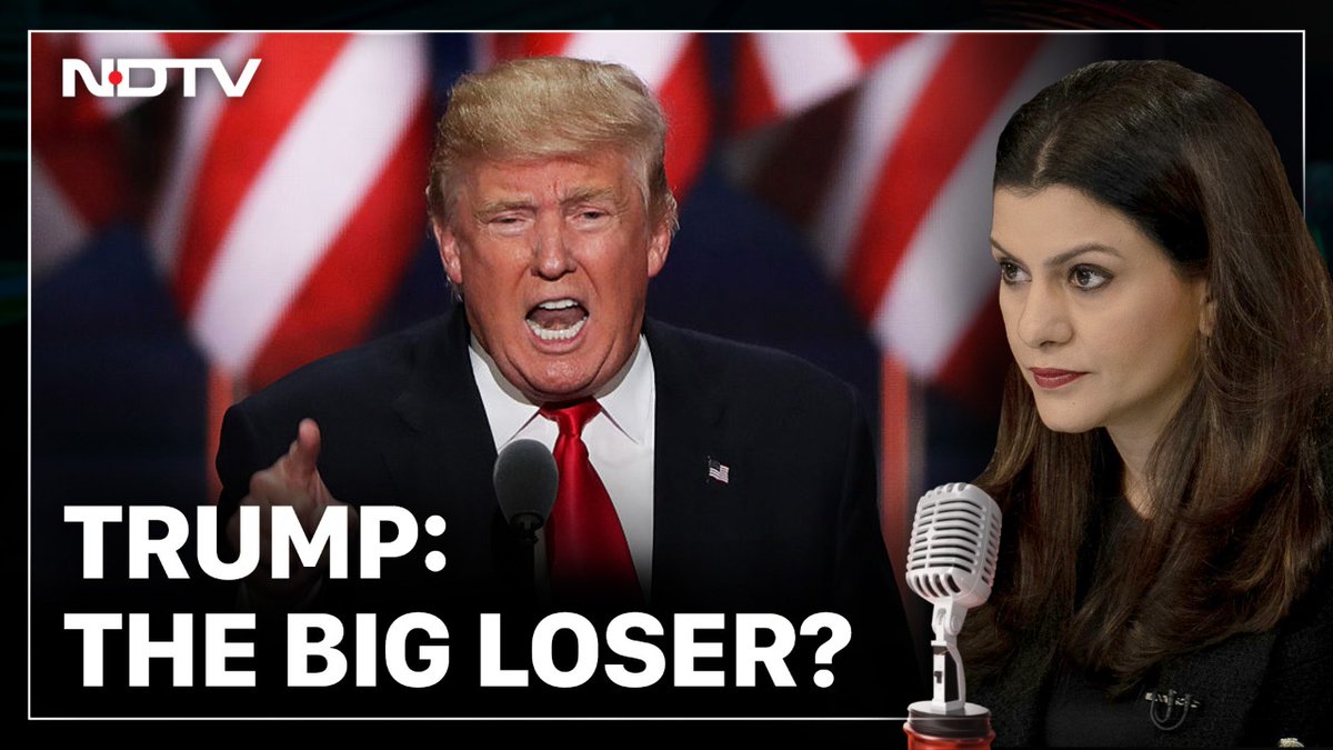 Hot Mic with Nidhi Razdan | Trump: The Big Loser? Watch here: https://t ...