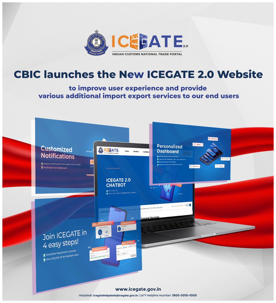 Icegate Online And Offline Icegate Registration Service In New Delhi