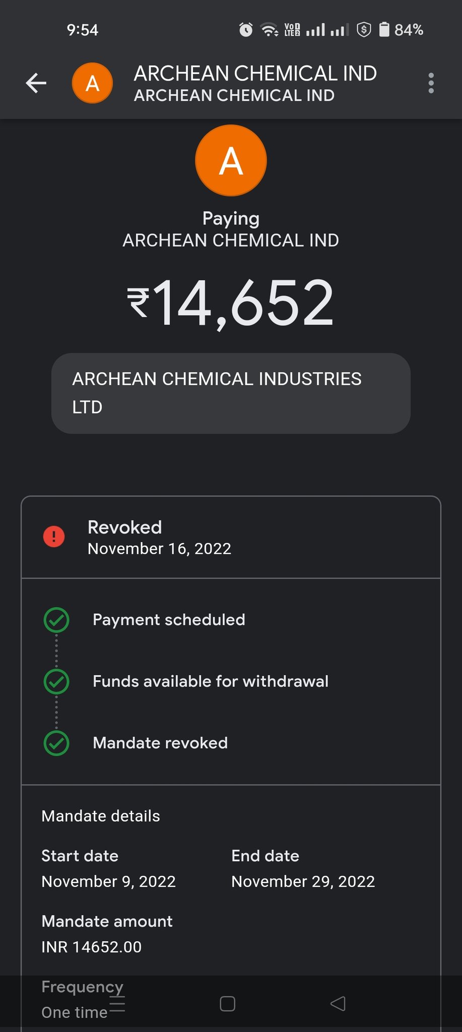 Karthik on Twitter: "@ipo_agarwal Archean unblocked. https://t.co/tDkuCznW2H" / Twitter