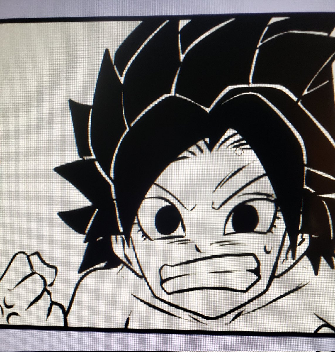 「もっと表情豊かに描けるようになりたい」dbzの漫画
