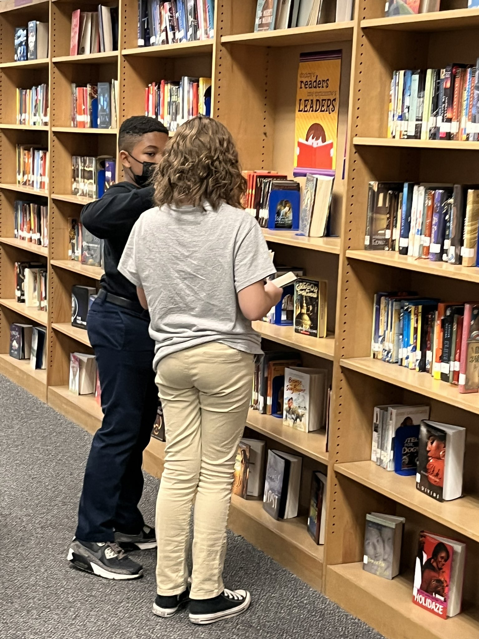 Johnson Traditional Library on Twitter: "Even though Ms. Woolridge is at home taking care of her ...