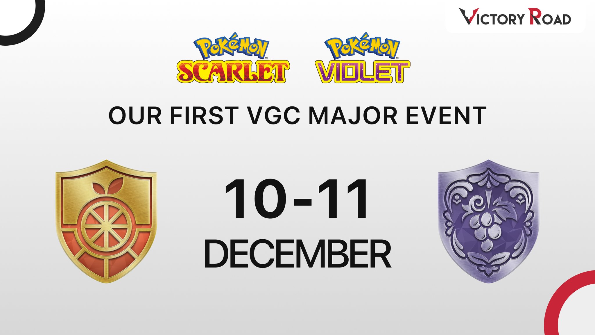 Victory Road on Twitter: "📅 Save the date! Victory Road is hosting our first Pokémon Scarlet ...