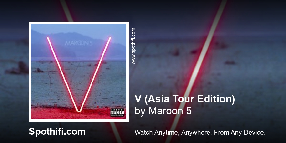 V Maroon 5 Album Cover