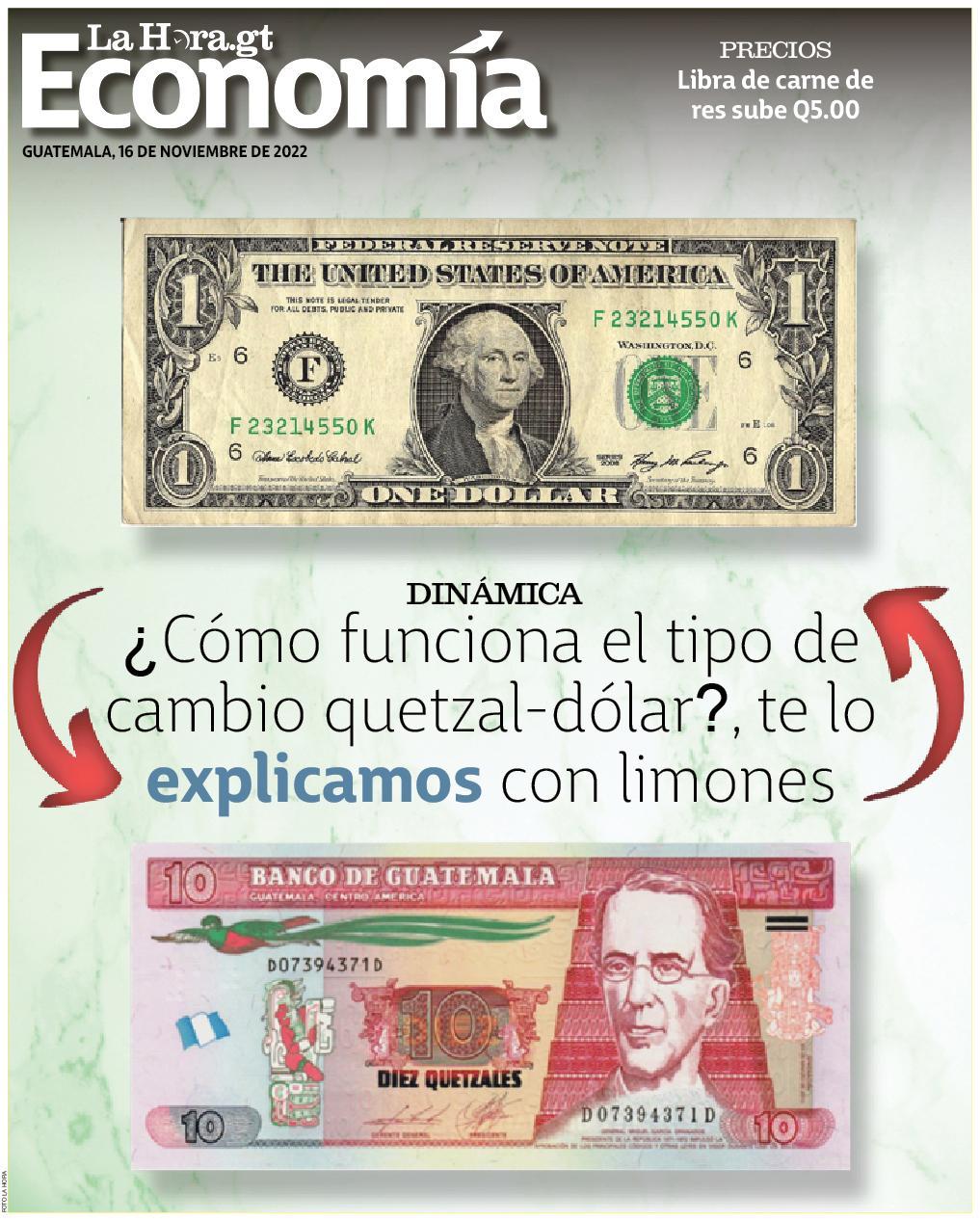 Quetzales A Dolares GUATEMALA Five Quetzales Note With New Imprint.
