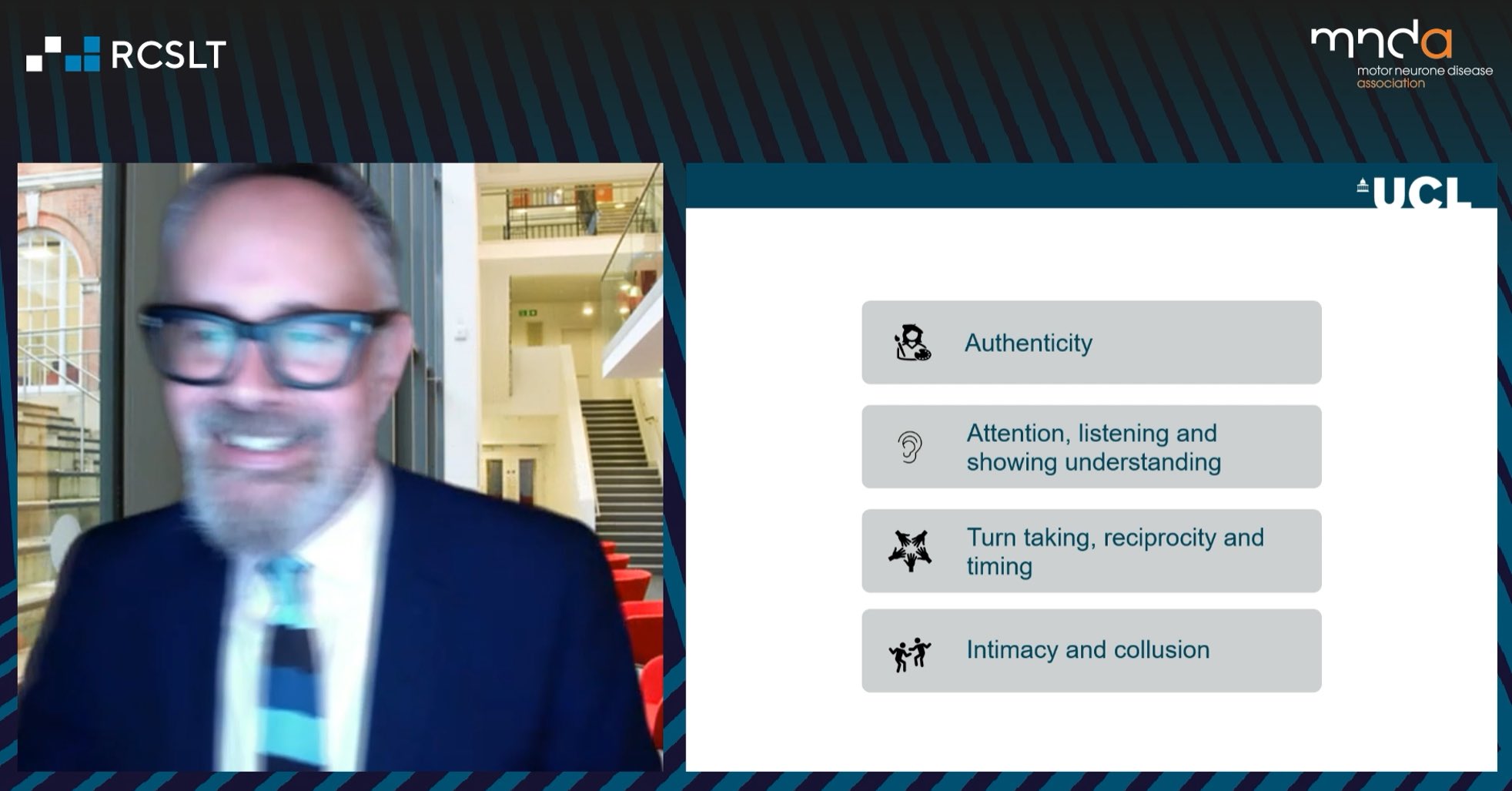 LANSI on Twitter: "What makes conversation good according to @steven_bloch @RCSLT #emca @ISCA ...